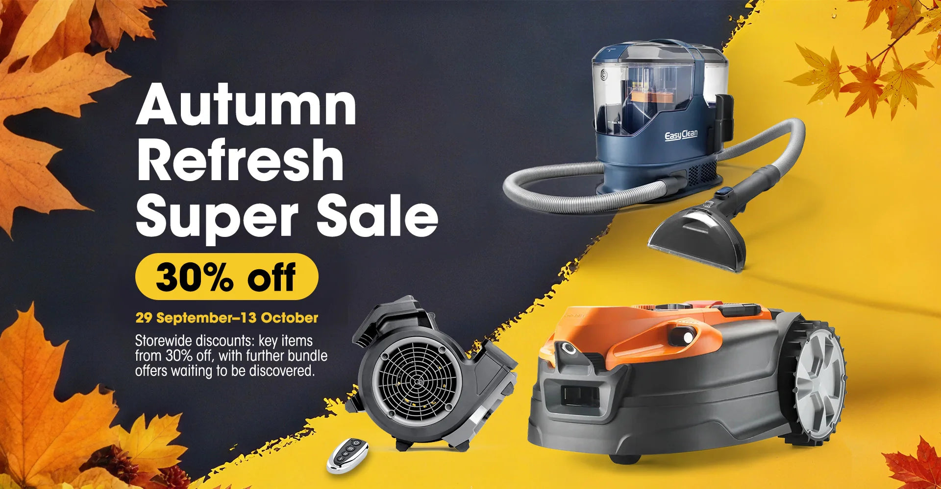 Super promo d'automne – Cleva Europe
