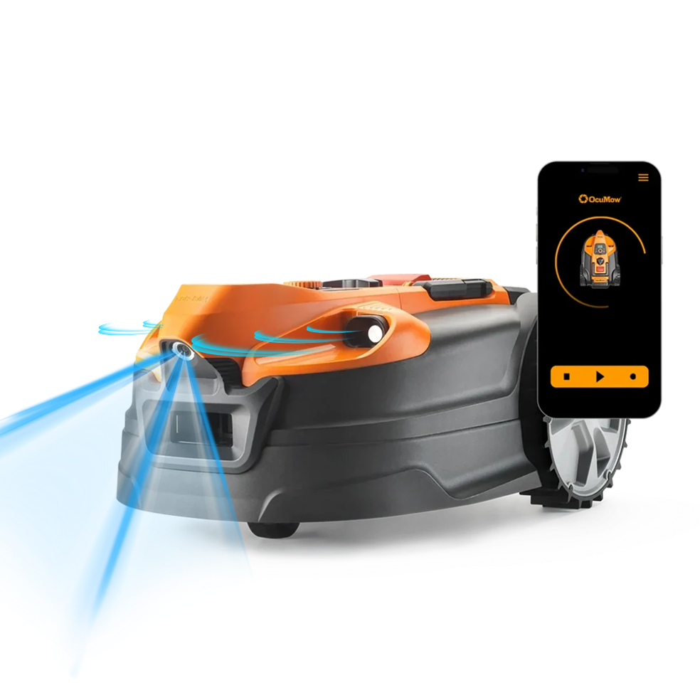 LawnMaster VBRM18AMID4R OcuMow 18 MX 24V Autocharging Vision Robot ...